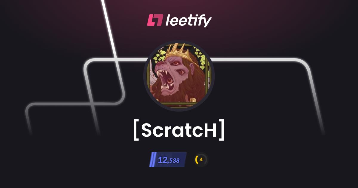 [ScratcH] - CS2 Stats and Player Profile - Leetify