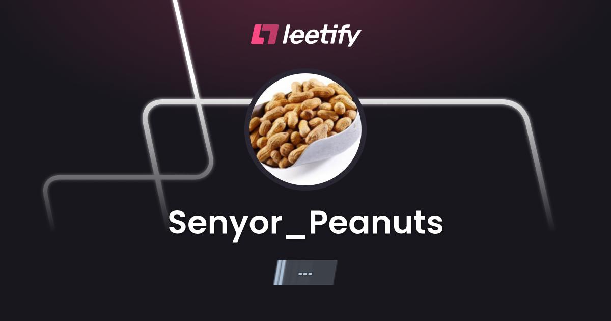 Senyor_Peanuts - CS2 Stats and Player Profile - Leetify