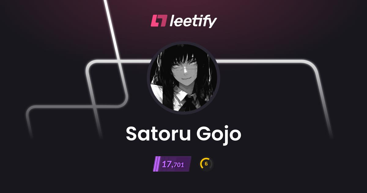 Satoru Gojo - CS2 Stats and Player Profile - Leetify