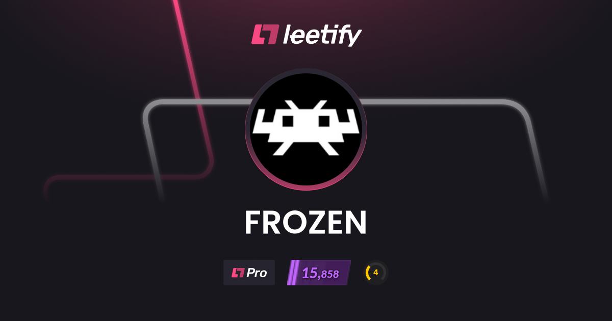 FROZEN - CS2 Stats and Player Profile - Leetify