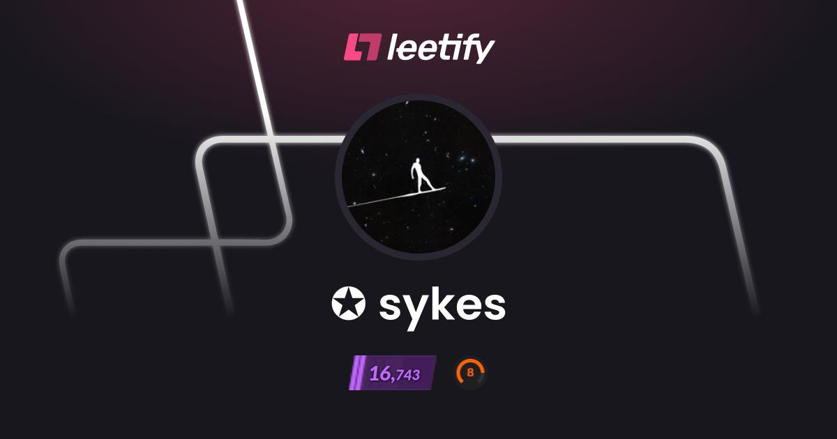 sykes - CS2 Stats and Player Profile - Leetify