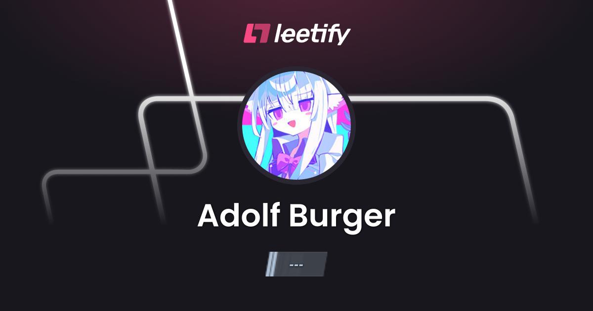 Adolf Burger - CS2 Stats and Player Profile - Leetify