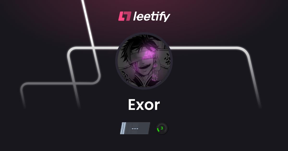 Exor - CS2 Stats and Player Profile - Leetify