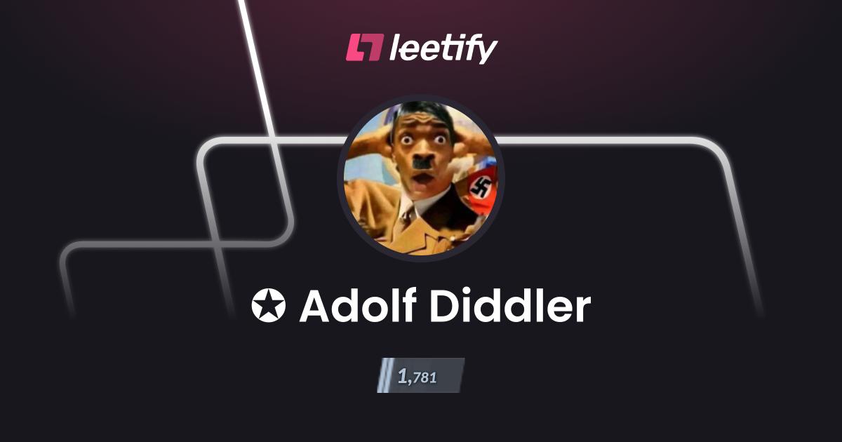 Adolf Diddler - CS2 Stats and Player Profile - Leetify