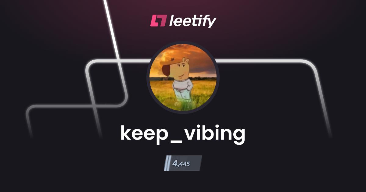 keep_vibing - CS2 Stats and Player Profile - Leetify