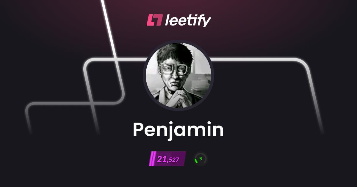 Penjamin - CS2 Stats and Player Profile - Leetify