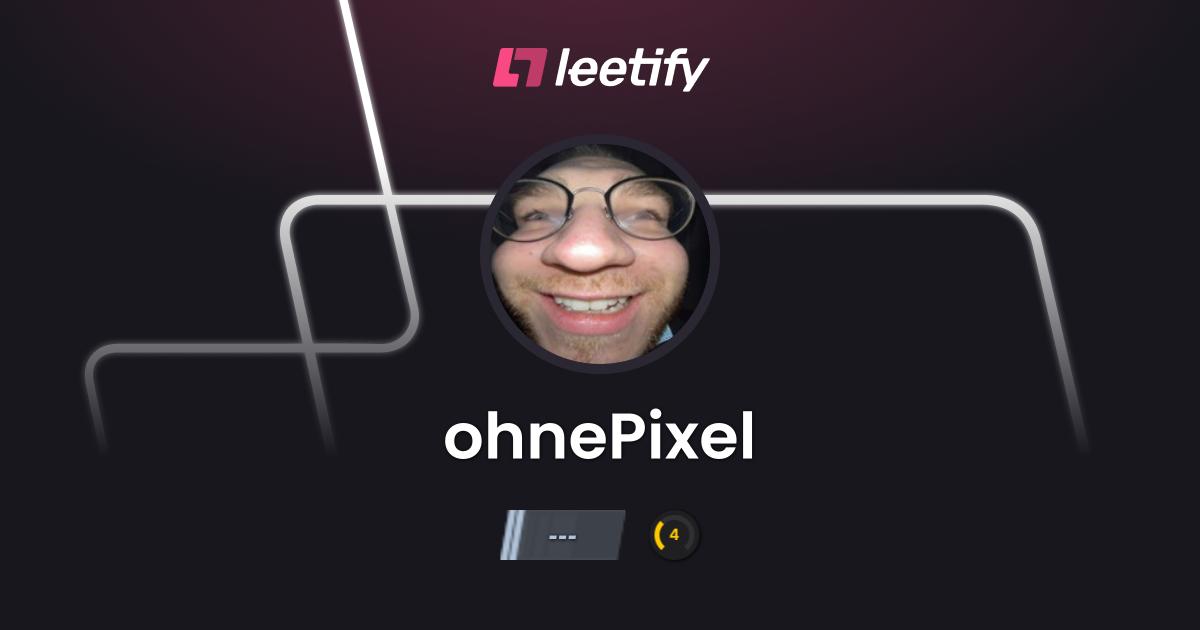ohnePixel - CS2 Stats and Player Profile - Leetify