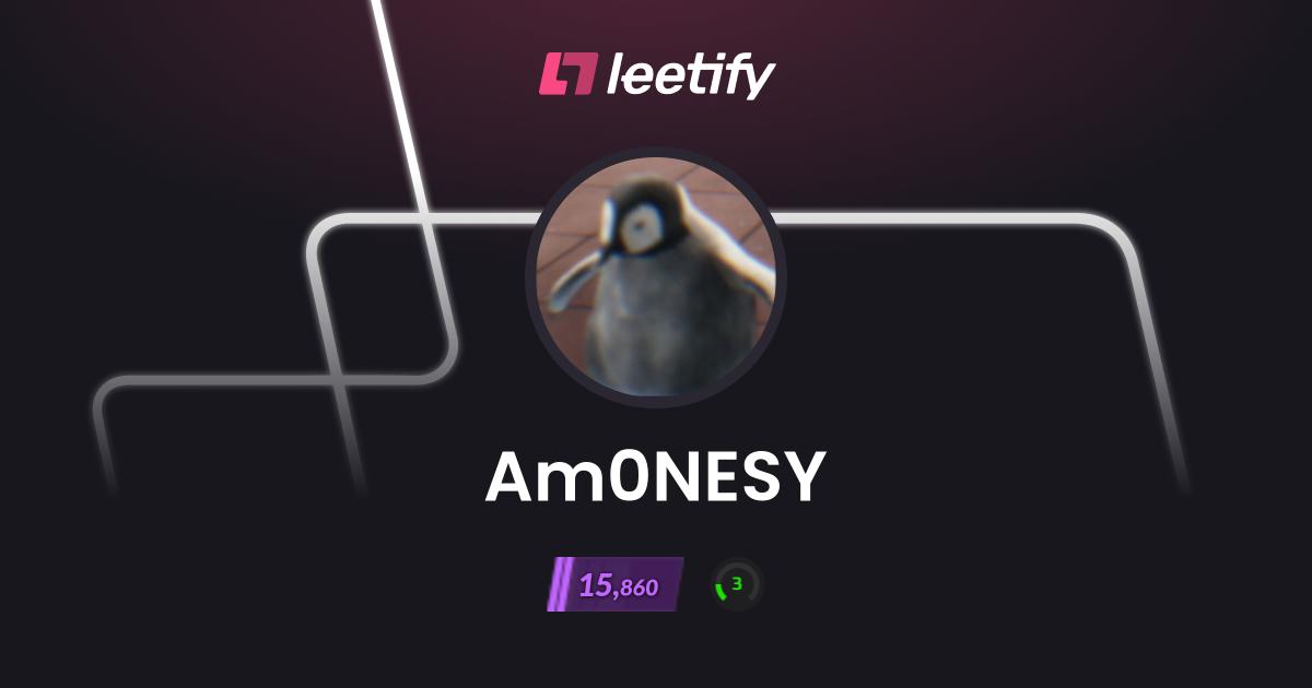 Am0NESY - CS2 Stats and Player Profile - Leetify