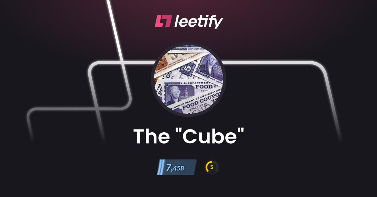 The "Cube" - CS2 Stats and Player Profile - Leetify