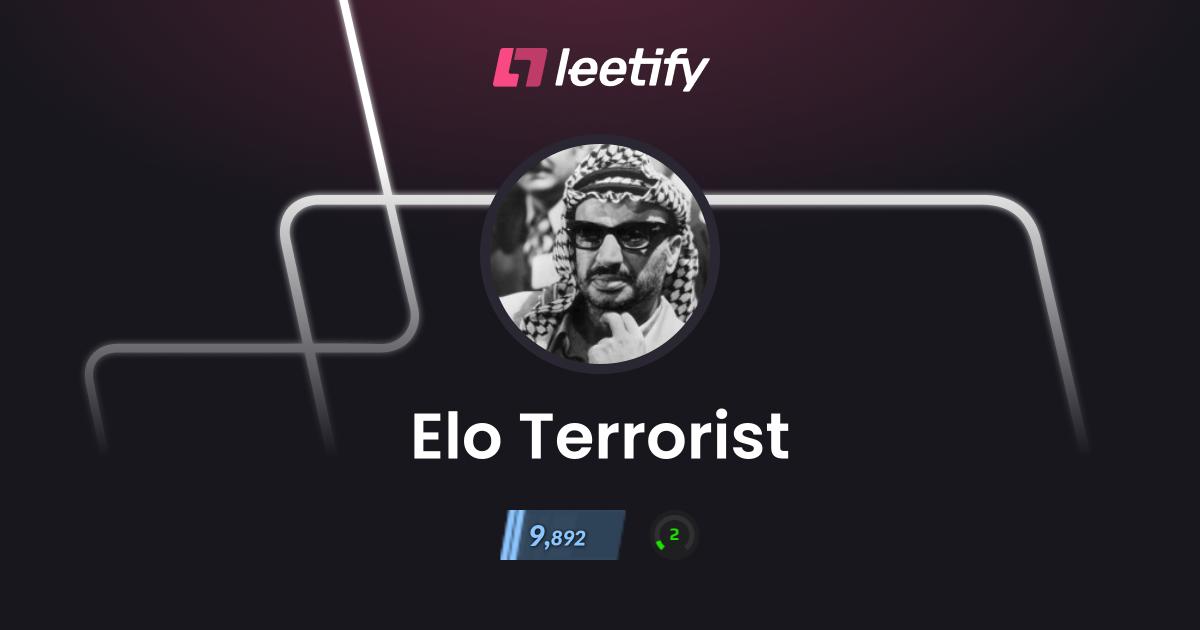 Elo Terrorist - CS2 Stats and Player Profile - Leetify
