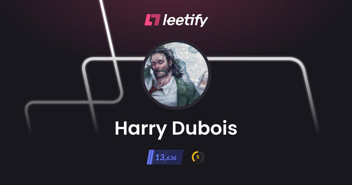 Harry Dubois - CS2 Stats and Player Profile - Leetify