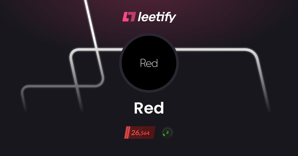 Red - CS2 Stats and Player Profile - Leetify