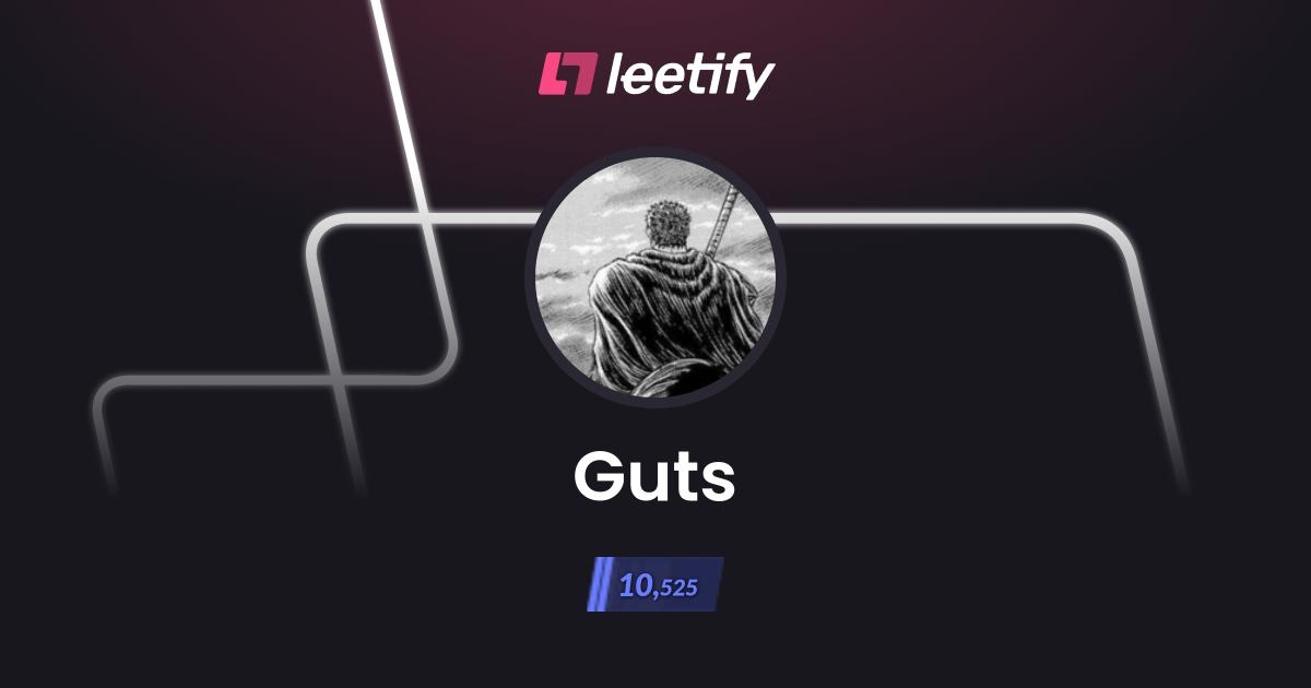Guts - CS2 Stats and Player Profile - Leetify
