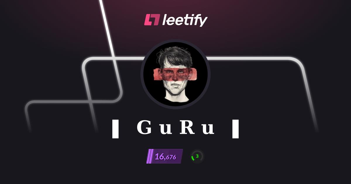 𝐆 𝐮 𝐑 𝐮 - CS2 Stats and Player Profile - Leetify