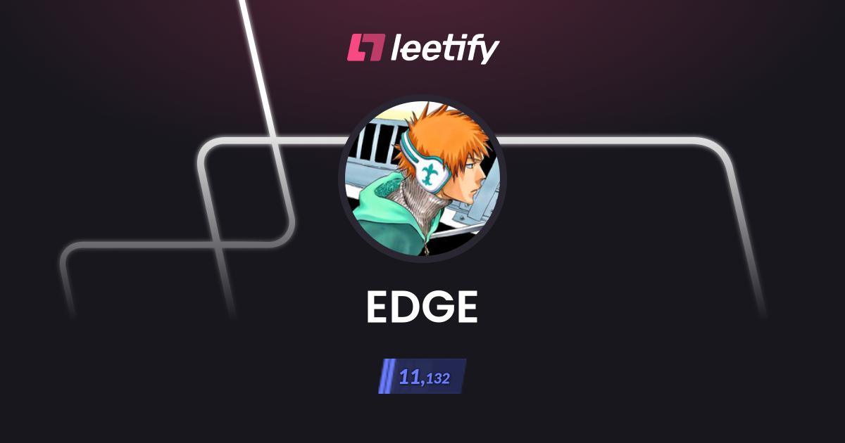 EDGE - CS2 Stats and Player Profile - Leetify