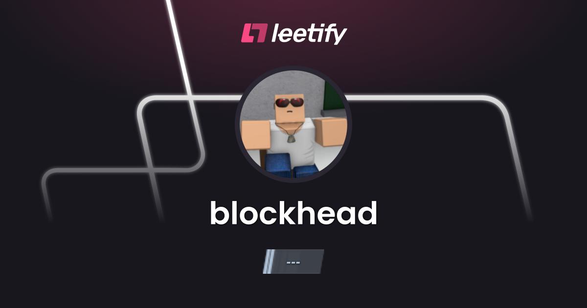 blockhead - CS2 Stats and Player Profile - Leetify