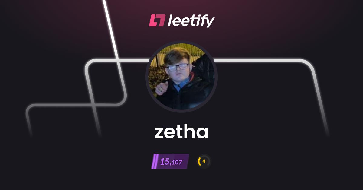 zetha - CS2 Stats and Player Profile - Leetify