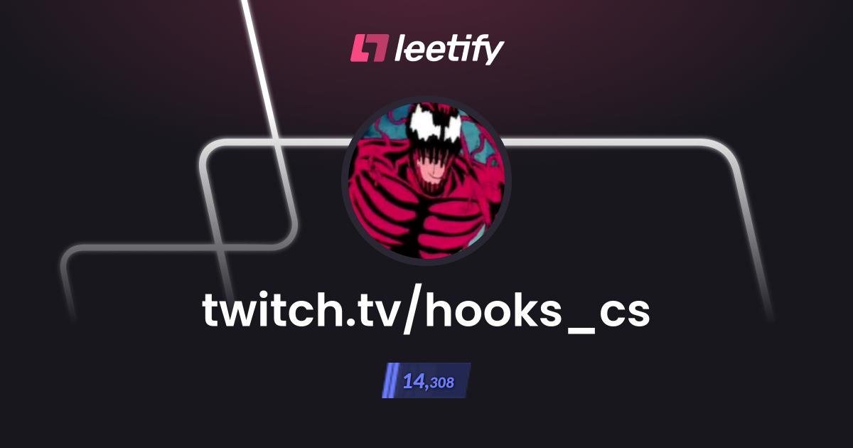 twitch.tv/hooks_cs - CS2 Stats and Player Profile - Leetify