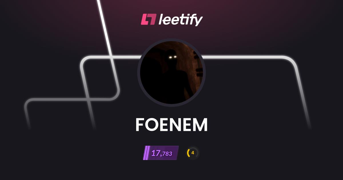 FOENEM - CS2 Stats and Player Profile - Leetify