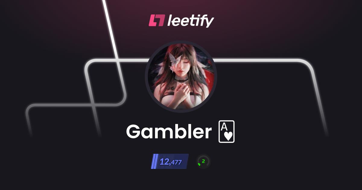 Gambler 🂱 - CS2 Stats and Player Profile - Leetify