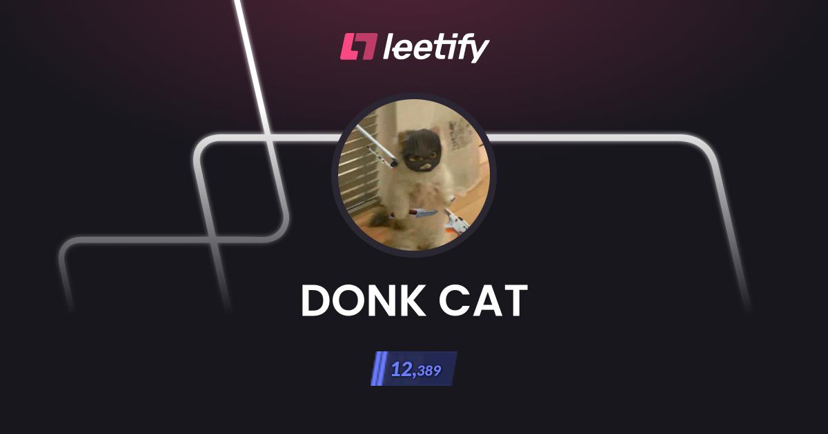 DONK CAT - CS2 Stats and Player Profile - Leetify