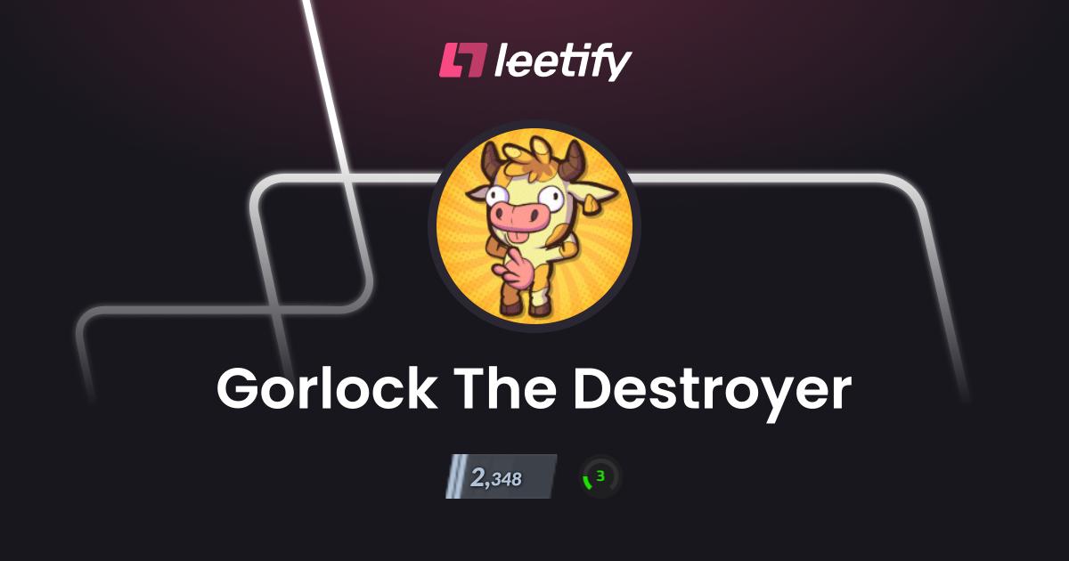 Gorlock The Destroyer - CS2 Stats and Player Profile - Leetify