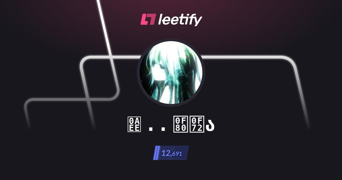૮ ․ ․ ྀིა - CS2 Stats and Player Profile - Leetify