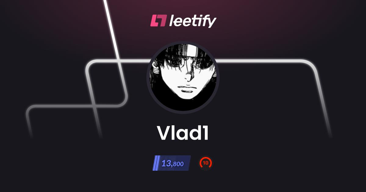 Vlad1 - CS2 Stats and Player Profile - Leetify