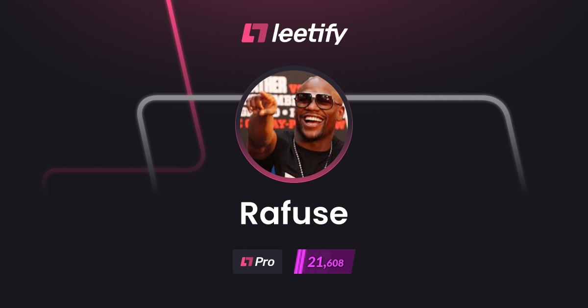 Rafuse - CS2 Stats and Player Profile - Leetify