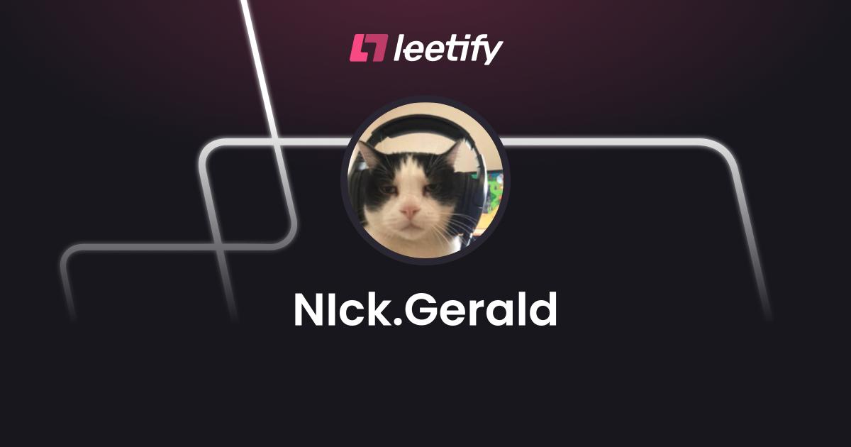 NIck.Gerald - CS2 Stats and Player Profile - Leetify