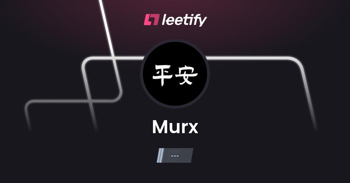 Murx - CS2 Stats and Player Profile - Leetify