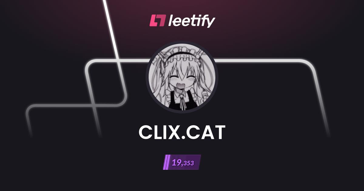 CLIX.CAT - CS2 Stats and Player Profile - Leetify
