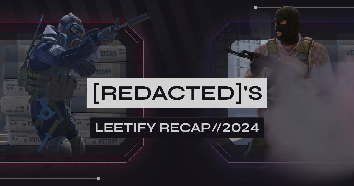 [redacted]'s 2024 Leetify Recap – Leetify
