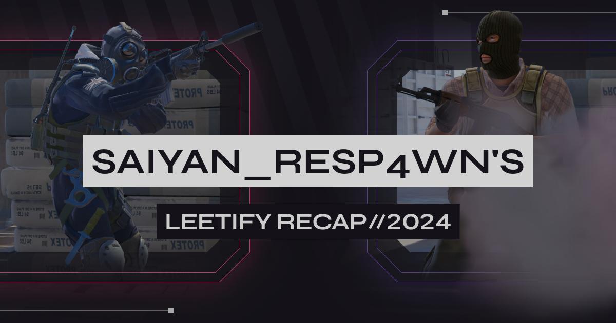 Saiyan_RESP4WN's 2024 Leetify Recap – Leetify